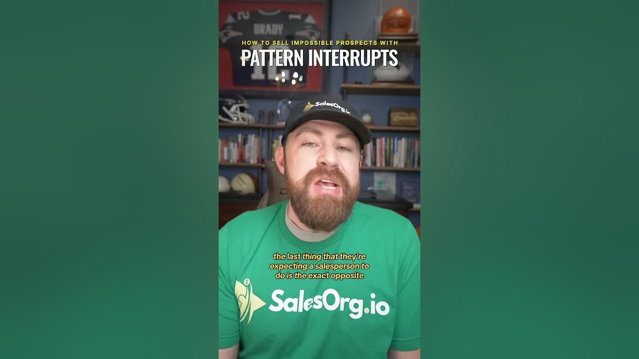 How to Sell Difficult Prospective Customers With Pattern Interrupts - YouTube