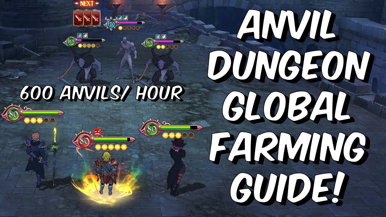 Anvil Dungeon Global Farming Guide - 600 Anvils Per Hour - Seven Deadly ...