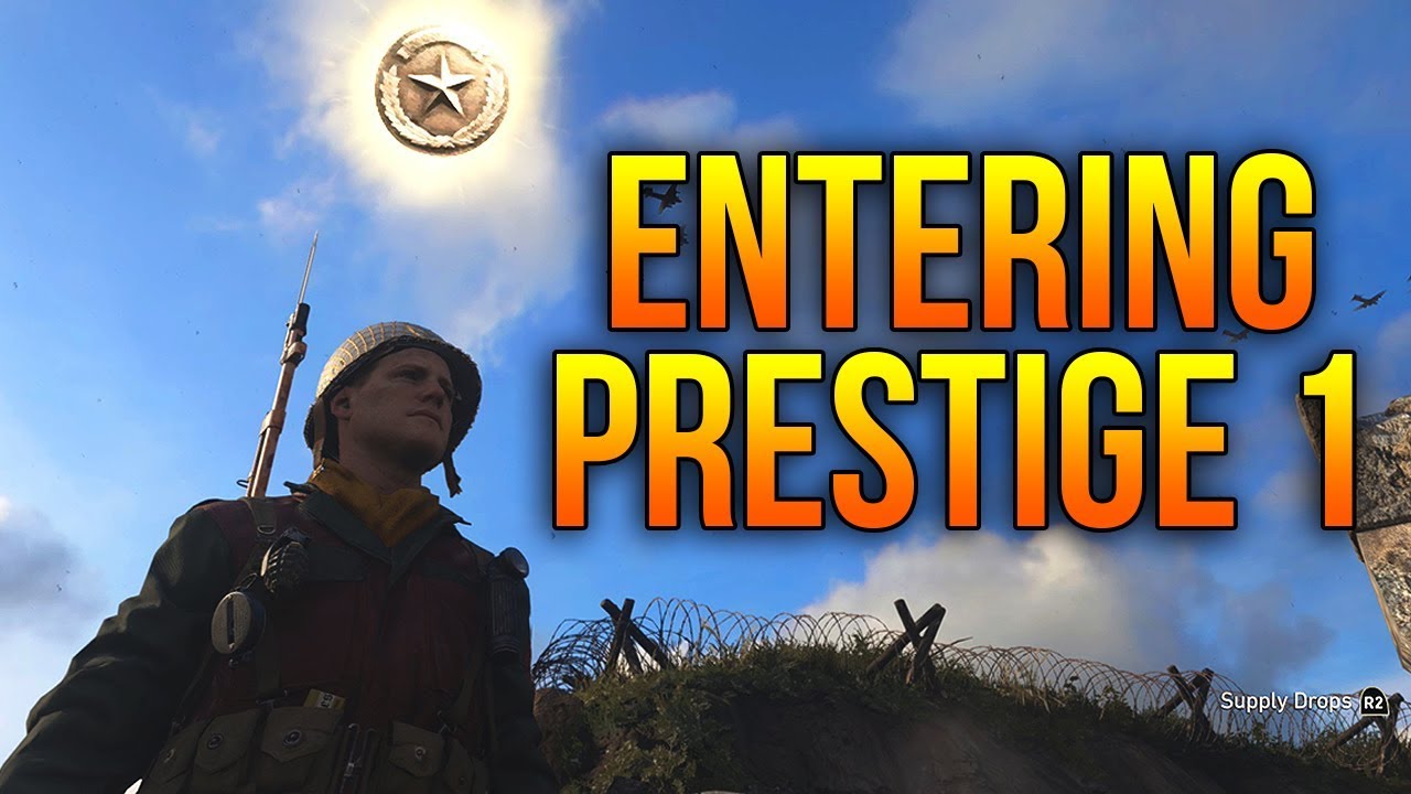 ENTERING 1ST PRESTIGE in COD WWII! – WHAT HAPPENS? - YouTube