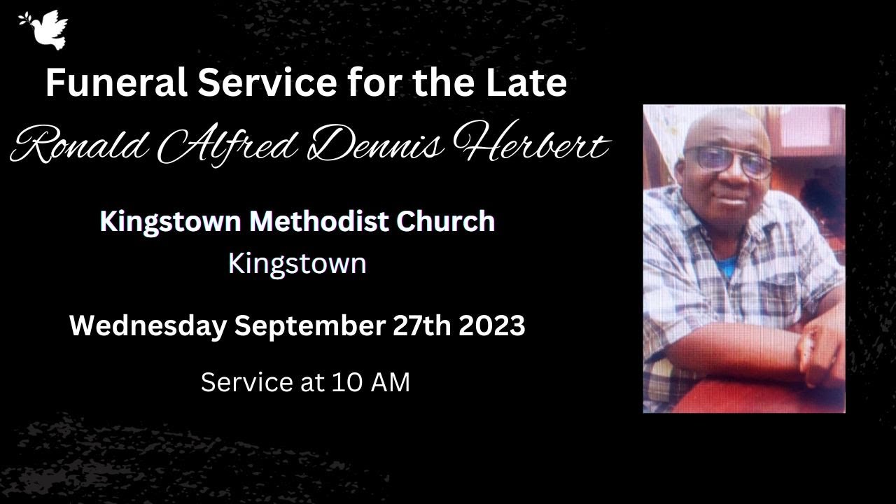 Ronald Alfred Dennis Herbert - Funeral Service - YouTube