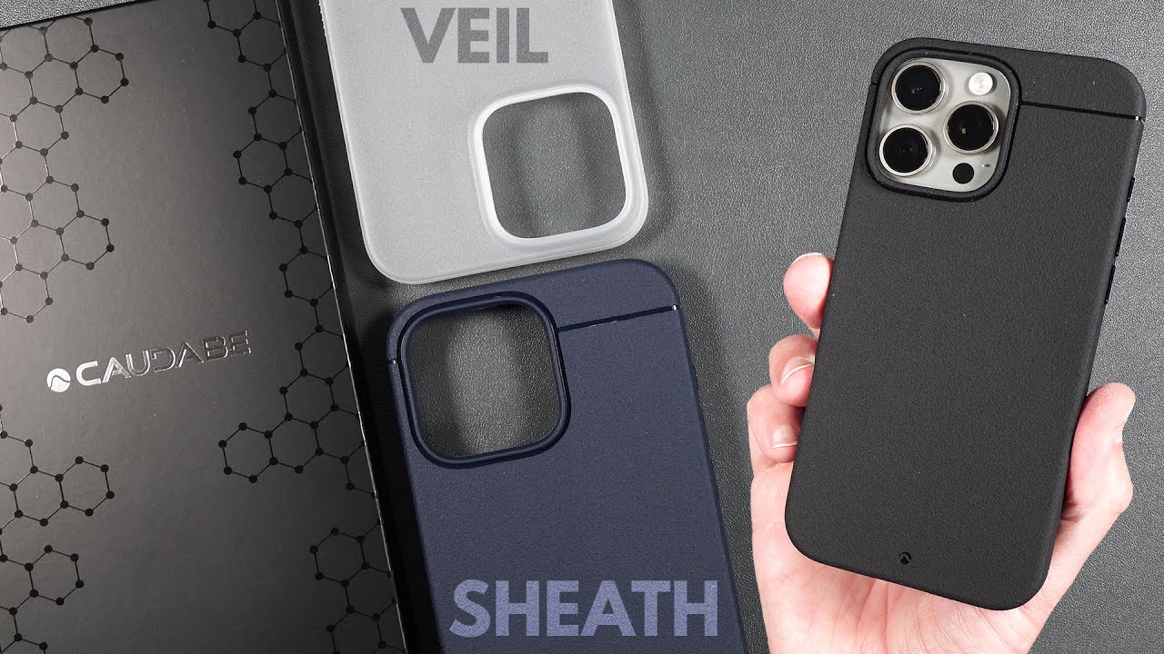 CAUDABE Veil & Sheath Cases for iPhone 16 Pro Max - I'm HOOKED! - YouTube