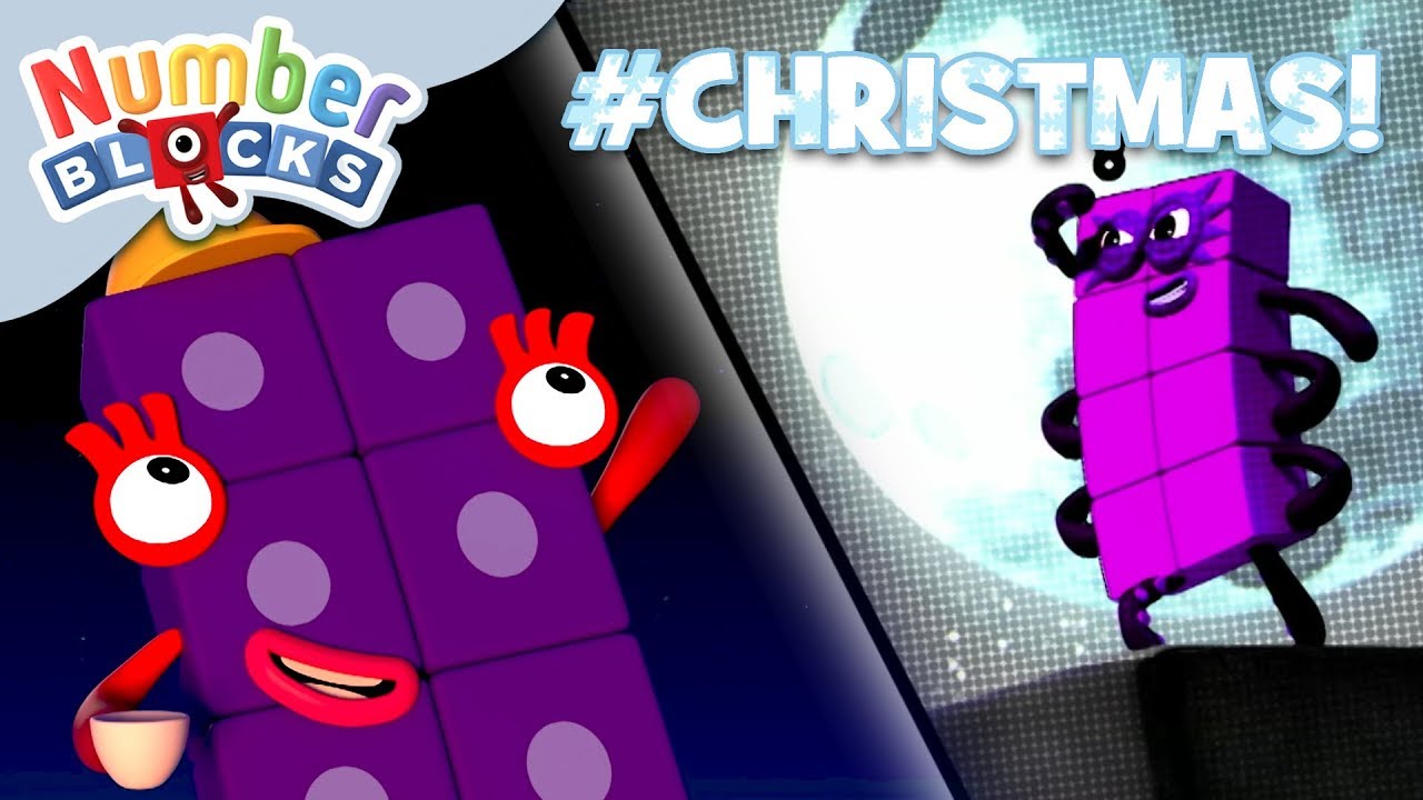 @Numberblocks- Starry Night at #Christmas | Learn to Count | Happy ...