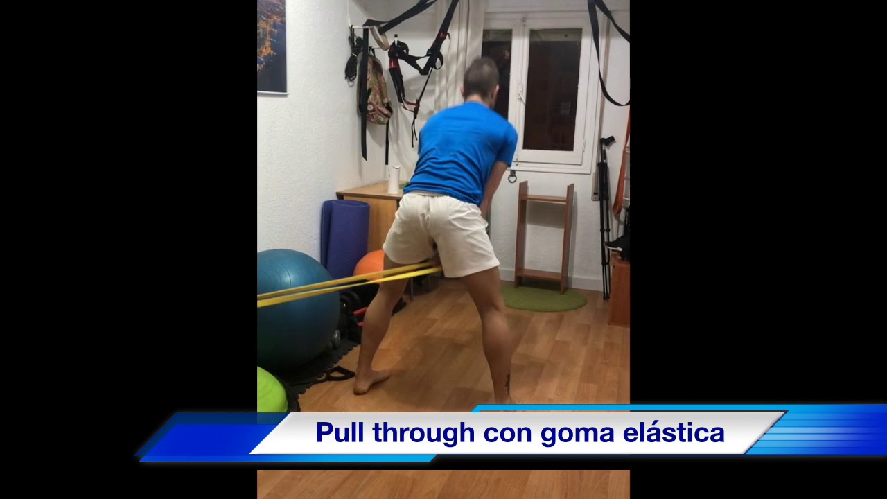 Pull through con goma elástica - YouTube