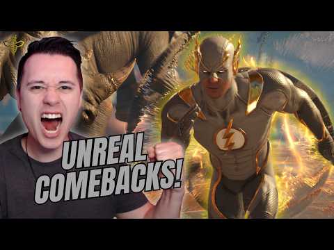 These Clutch Comebacks Had Me LOSING MY MIND | Injustice 2