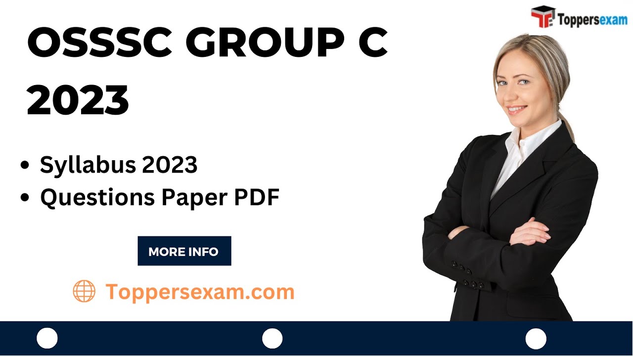 OSSSC GROUP C Syllabus 2023, Questions Paper PDF, Study Material ...
