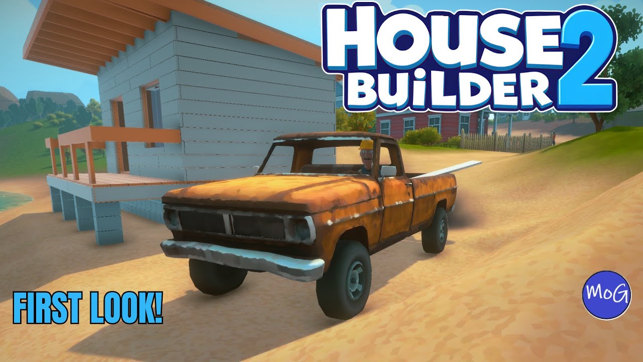 New Open World House Building Game! House Builder 2 First Look - YouTube