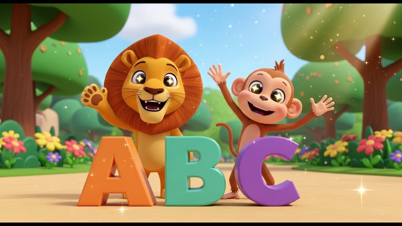 Zoo ABCs with Animal Friends 🦁🐵 | Learn Alphabet with Animals ...