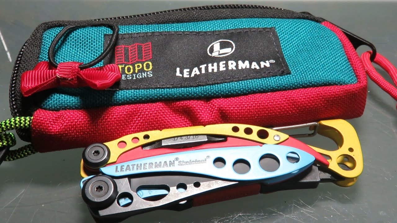 Leatherman Skeletool Topo Designs: the sexiest multi-tool? - YouTube