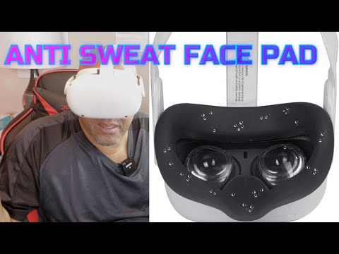 Oculus Quest 2 VR Silicone Sweat Guard Cover - YouTube