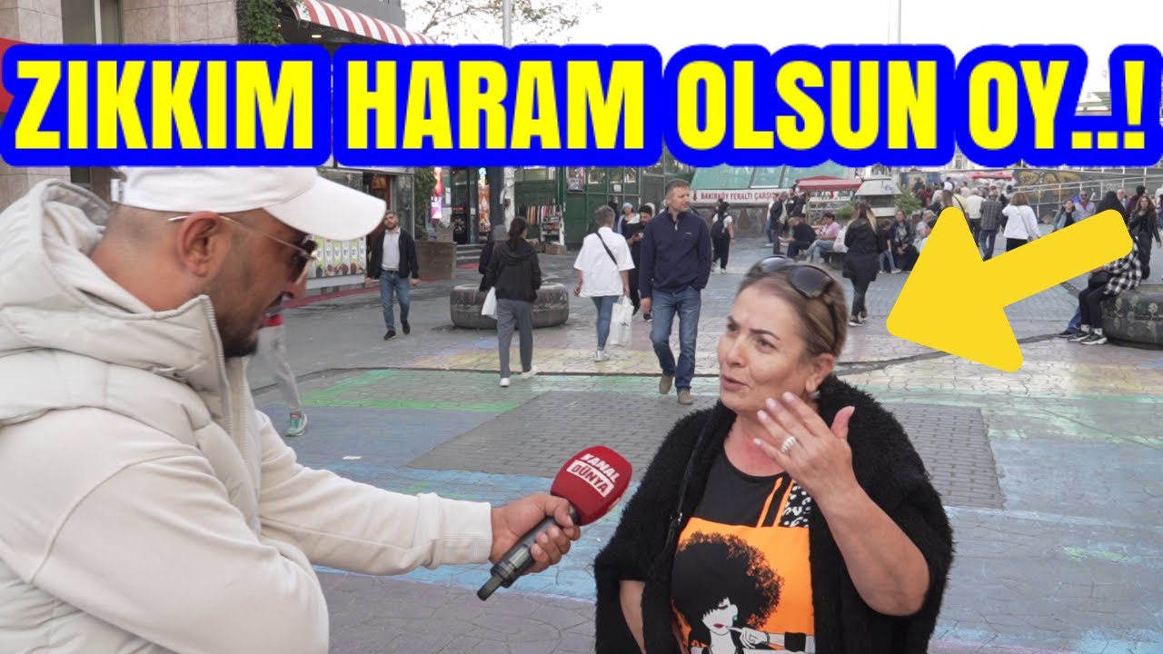 ZIKKIM HARAM OLSUN VERDİMİZ OY. YÖNETENLER YERLE BİR OLSUNLAR. ŞOOK ...