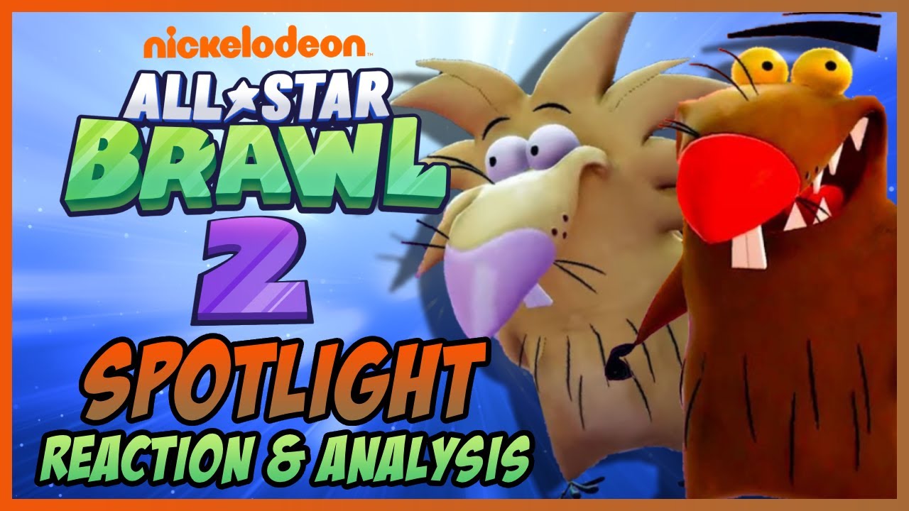 Nickelodeon All-Star Brawl 2: Angry Beavers Spotlight Reaction ...