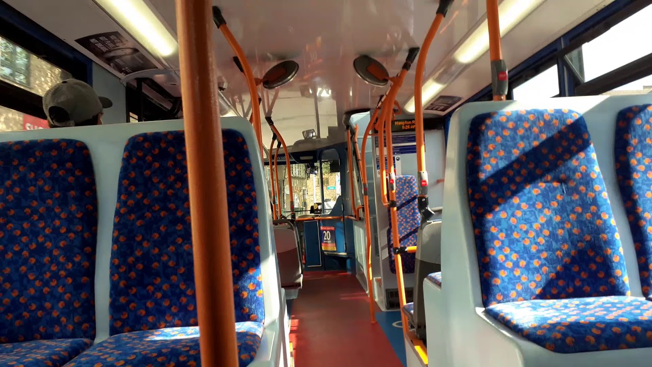 Journey on London Bus Route 97 LX09FZF 15109 Stagecoach London - YouTube