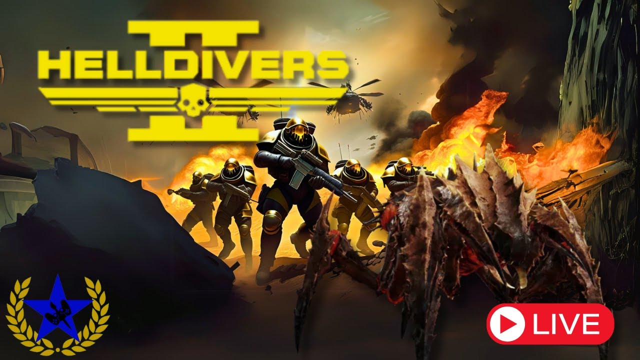 Delivering Sweet Sweet Galactic Democracy! | Helldivers II LIVE - YouTube