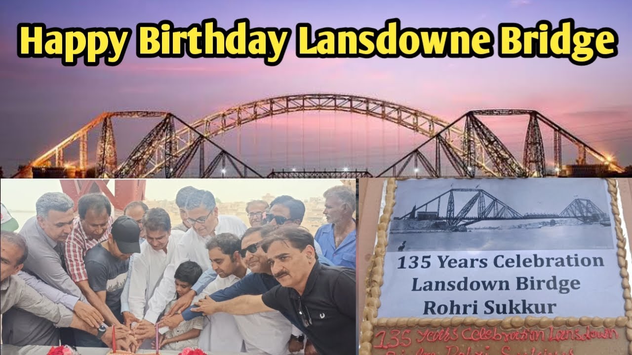 Happy Birthday Lansdowne Bridge - YouTube