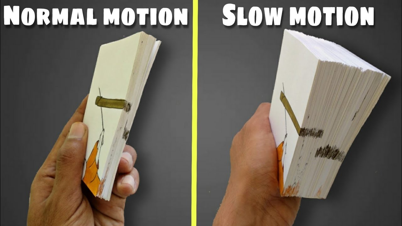 Slowmotion flipbook || Sword Animation || - YouTube