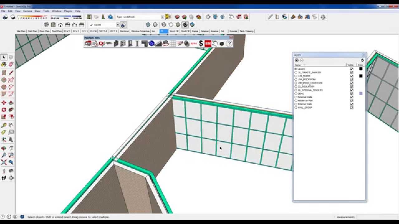 naming layers in Sketchup, why and when in PlusSpec - YouTube
