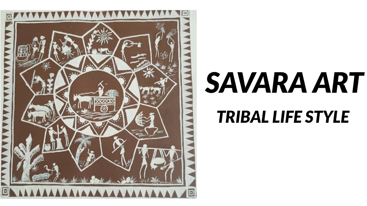 Savara Art - Tribal Life Style | Tribal Art - YouTube