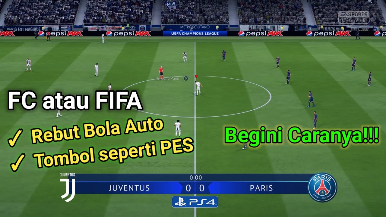 Cara Setting Tombol FC atau FIFA Supaya Mirip PES - YouTube