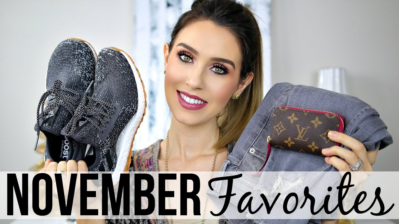 NOVEMBER FAVORITES 2016 | Shea Whitney - YouTube