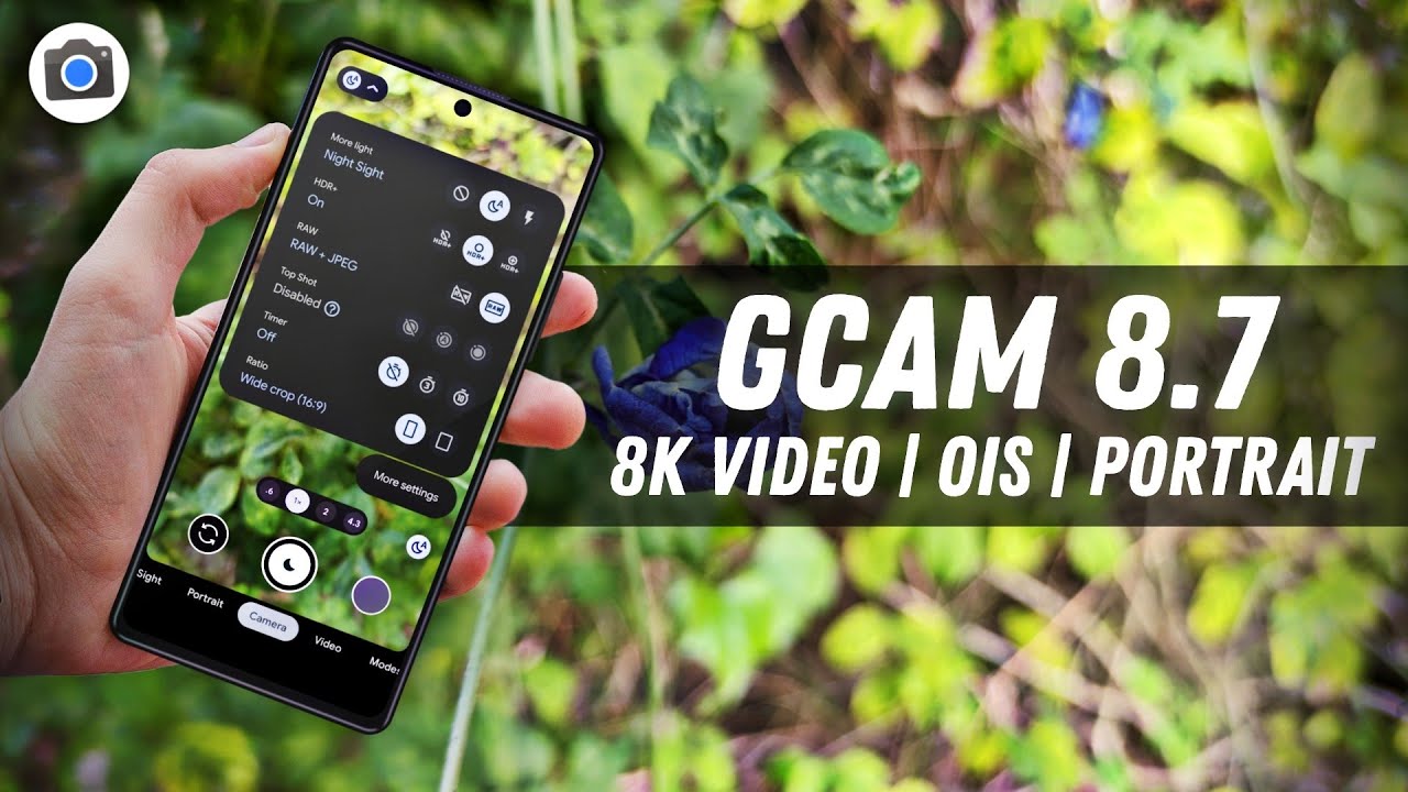 Install GCam 8.7 (Google Camera) on Any Android | 8K Video | OIS ...