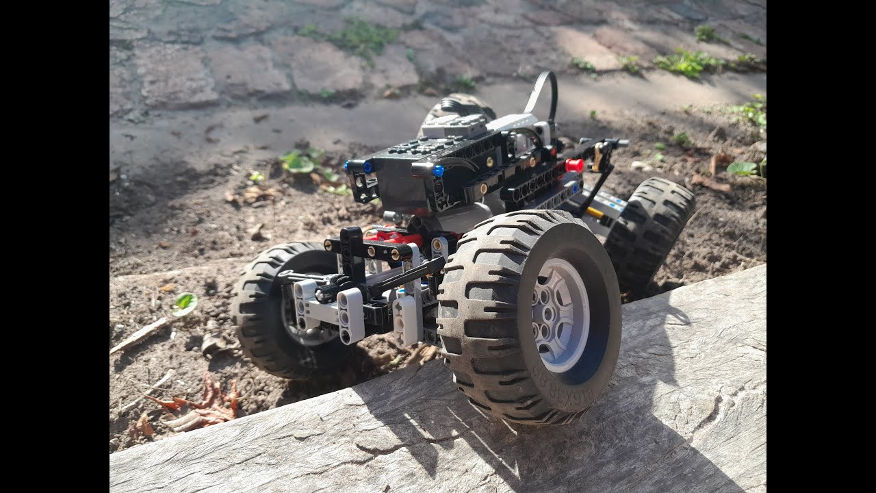 Lego remote control Rock Racer off-road car - YouTube