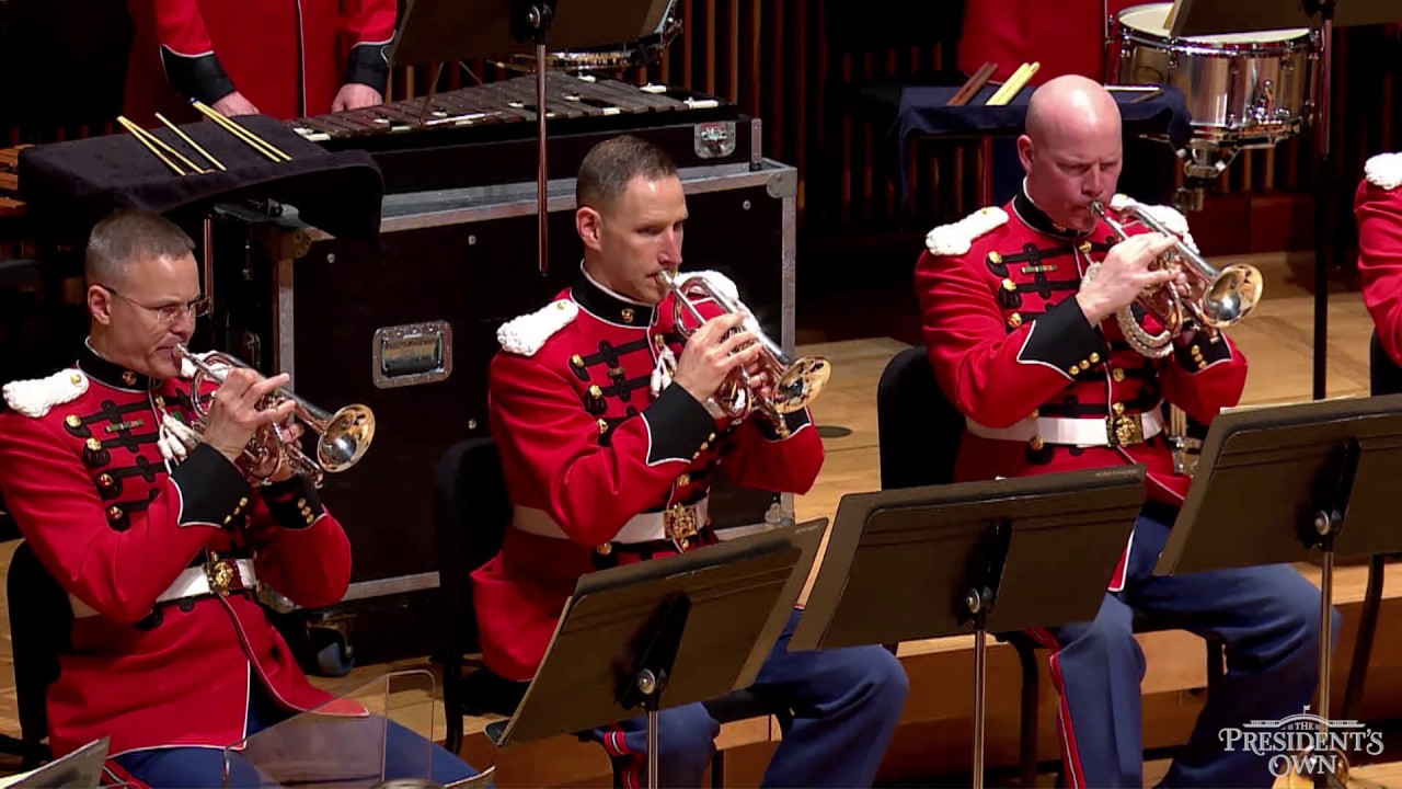 GLAZUNOV Valse de Concert - "The President's Own" U.S. Marine Band ...