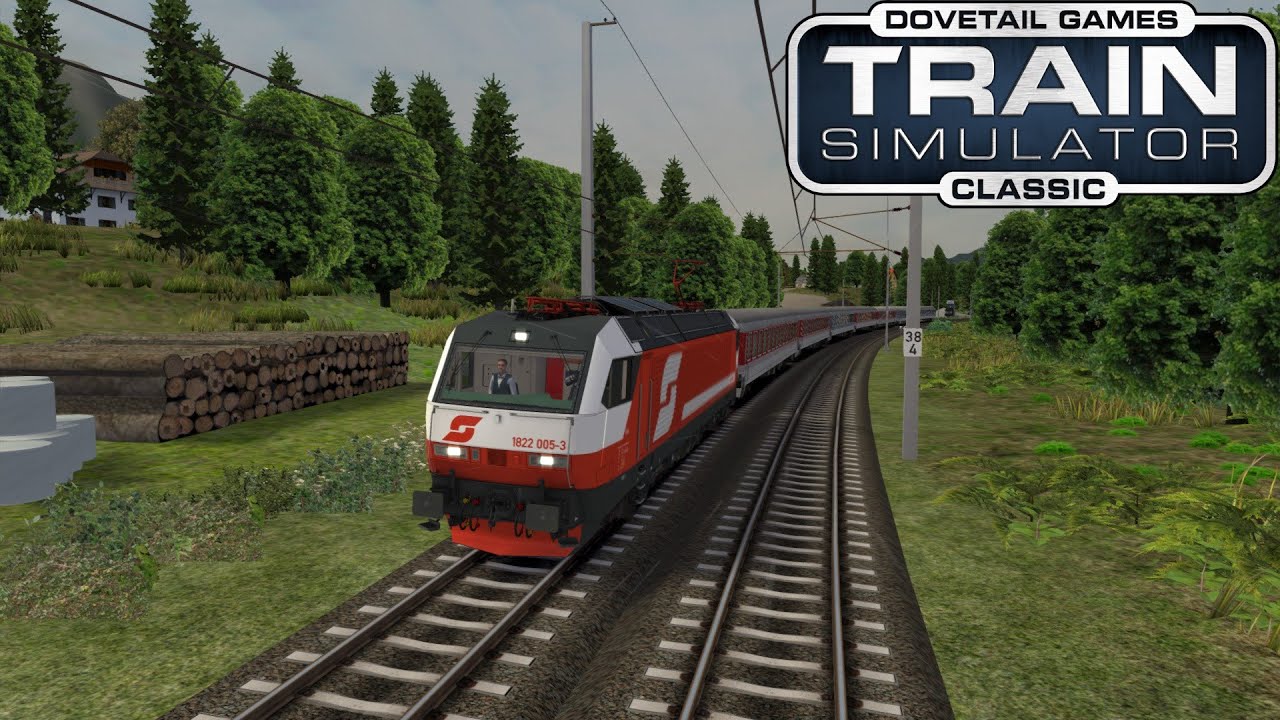 ÖBB 1822 Intercity Train - Train Simulator Classic - YouTube