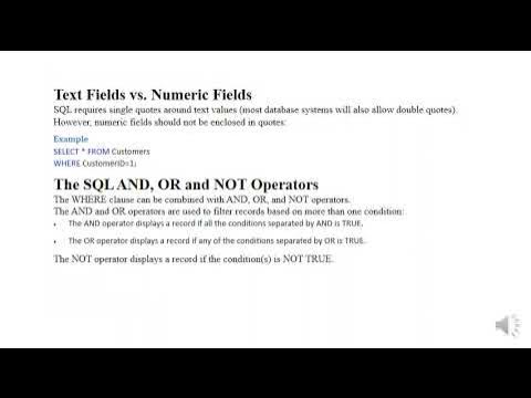 What Can SQL do an Overview - YouTube