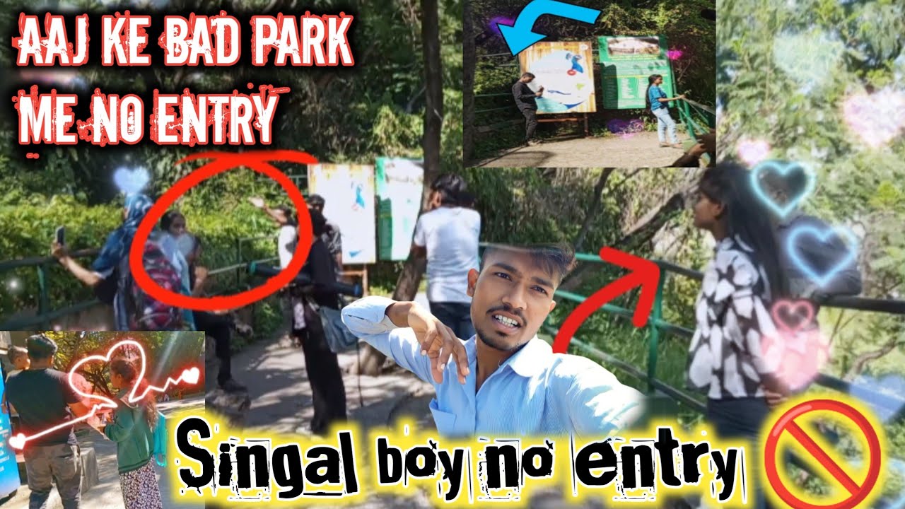 SINGLE BOYS NO🚫 ENTRY || PARK ME 🥰 SINGAL HI RHO 😂 | #singal #boy #boys ...