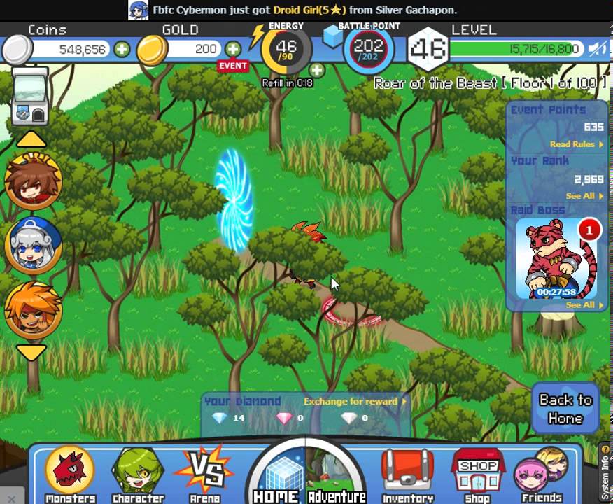 Cybermon (Facebook) Gameplay Part 80 - YouTube