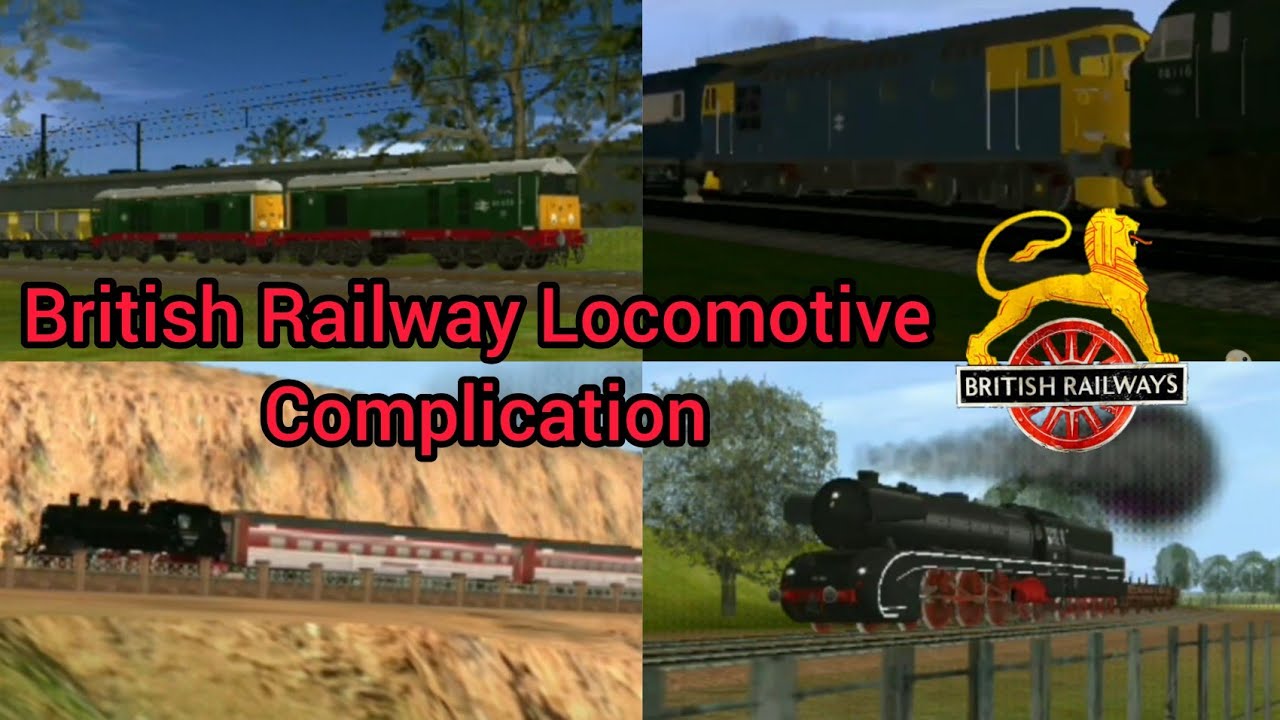 British & German Railway Locomotive in Trainz Android - YouTube