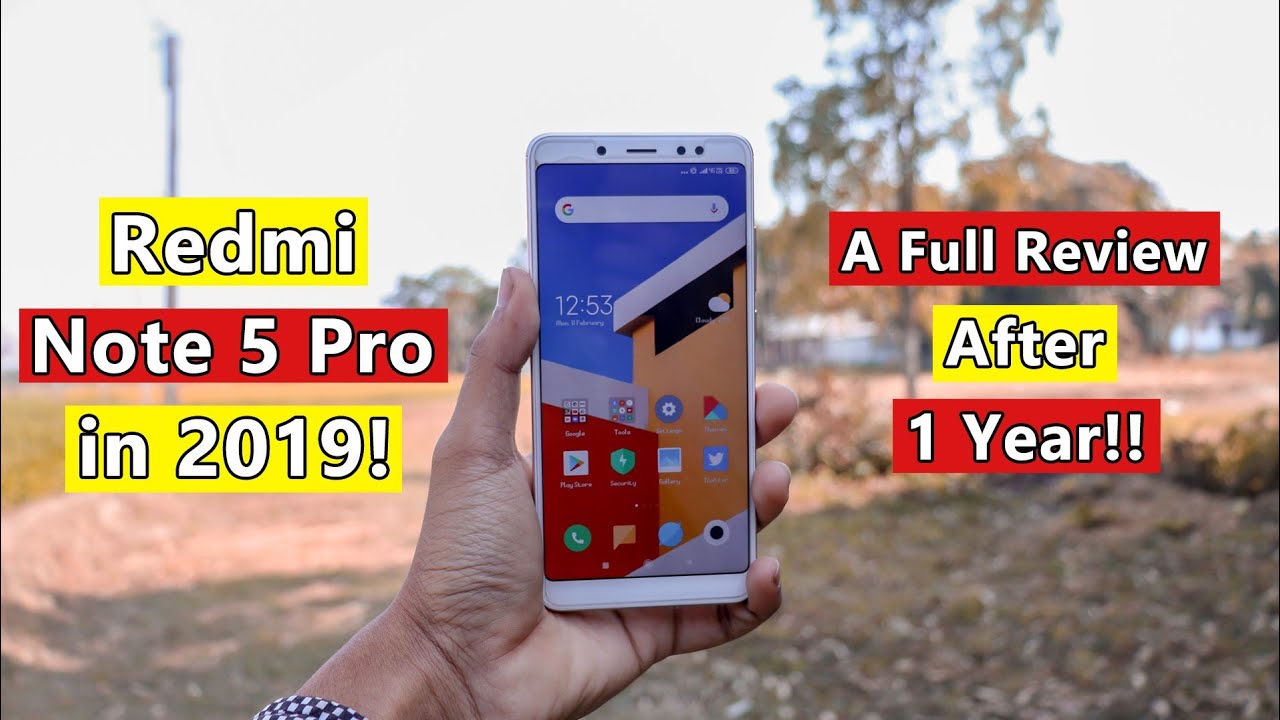 Redmi Note 5 Pro in 2019!! A Full Review After 1 Year!! - YouTube
