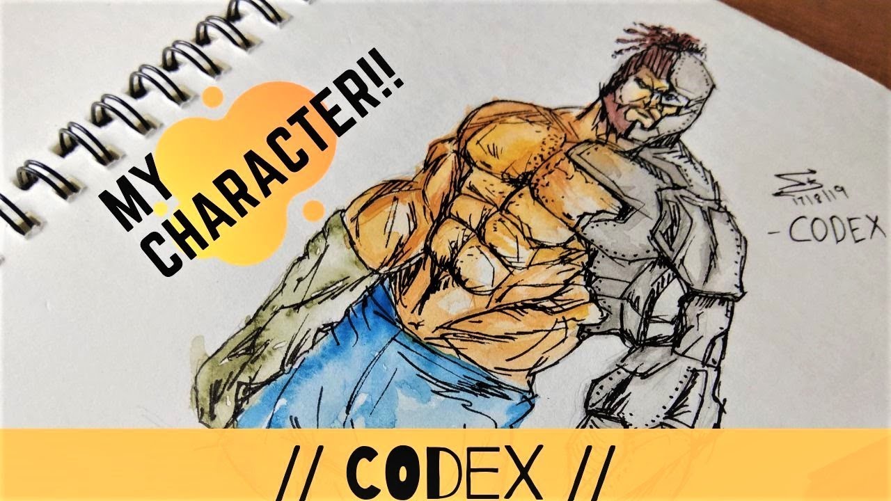 My First Character!!!! |CODEX| Shub Bumm - YouTube