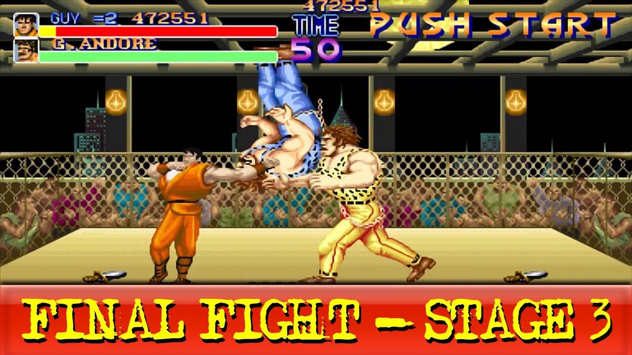 Final Fight (Arcade) - Stage 3 - YouTube