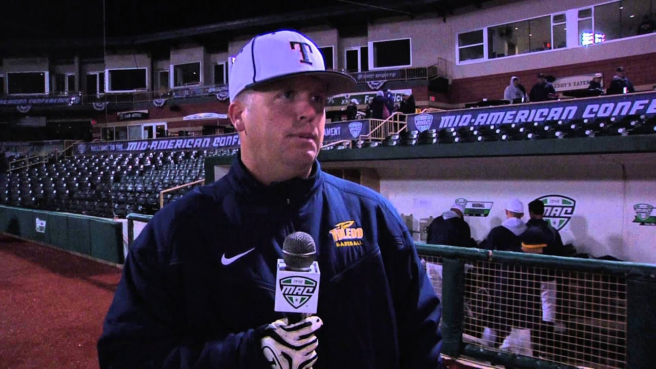 MAC Baseball Tournament Video: Toledo Head Coach Cory Mee - YouTube