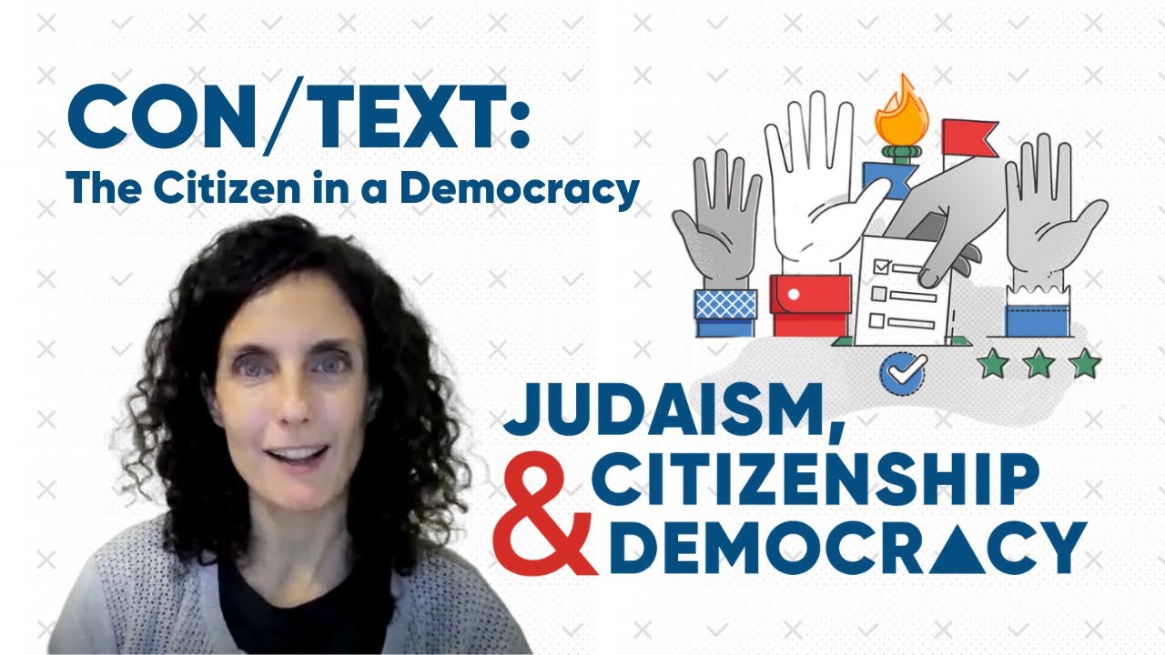 Meirav Jones - The Citizen in a Democracy | Judaism, Citizenship, and ...