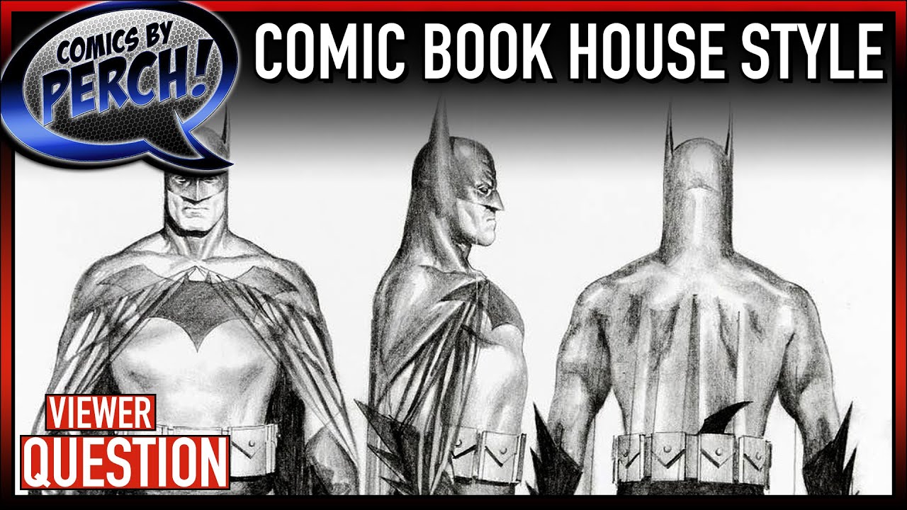 Comic book house style - YouTube