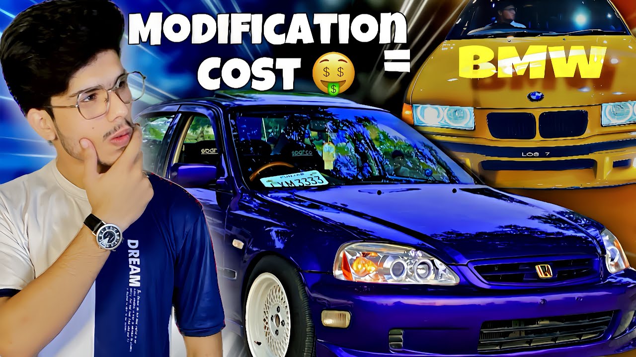 BMW sy Mehngi Modifications 😱| Honda Civic Ek 2000| Stance Car🔰|1 ...