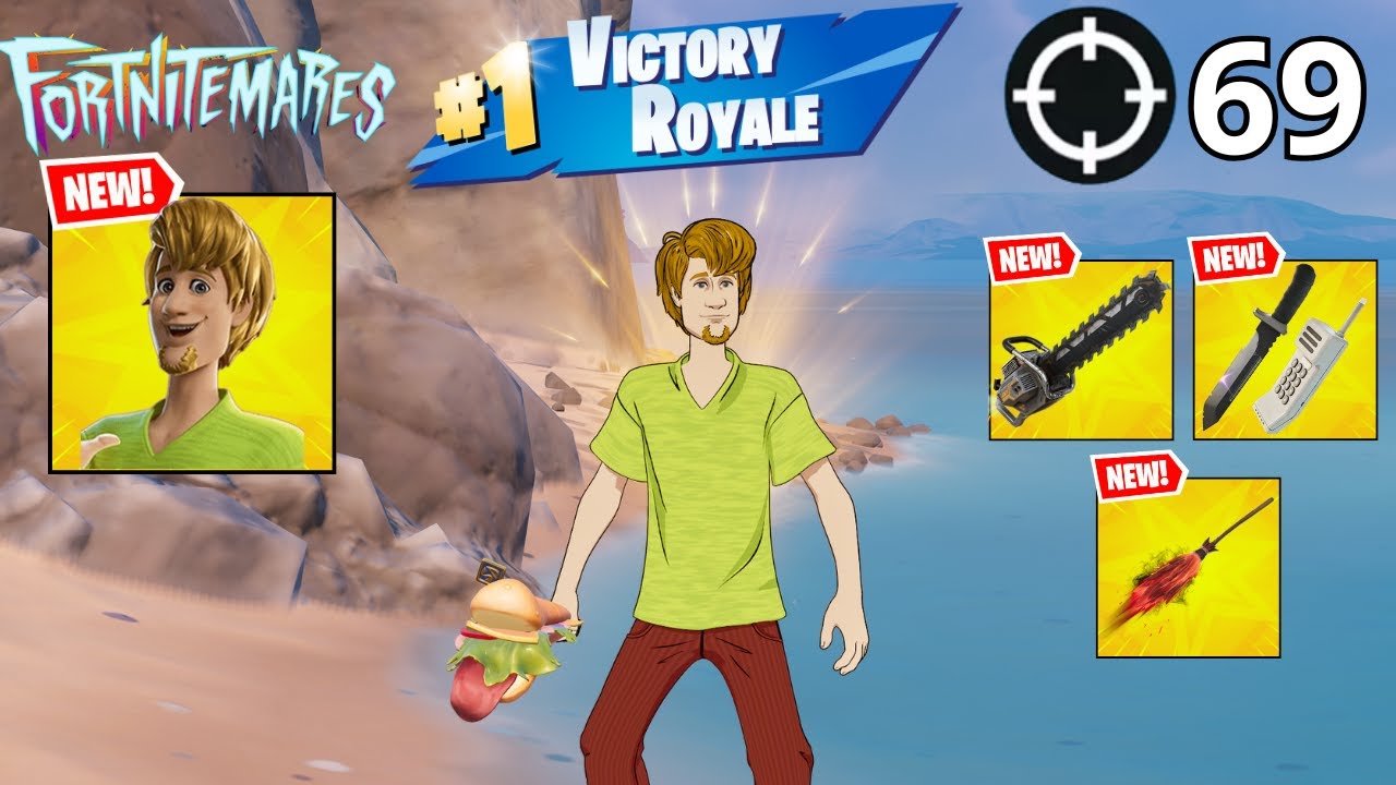 69 Elimination SHAGGY Solo Vs Squads WINS Zero Build (NEW Fortnite ...