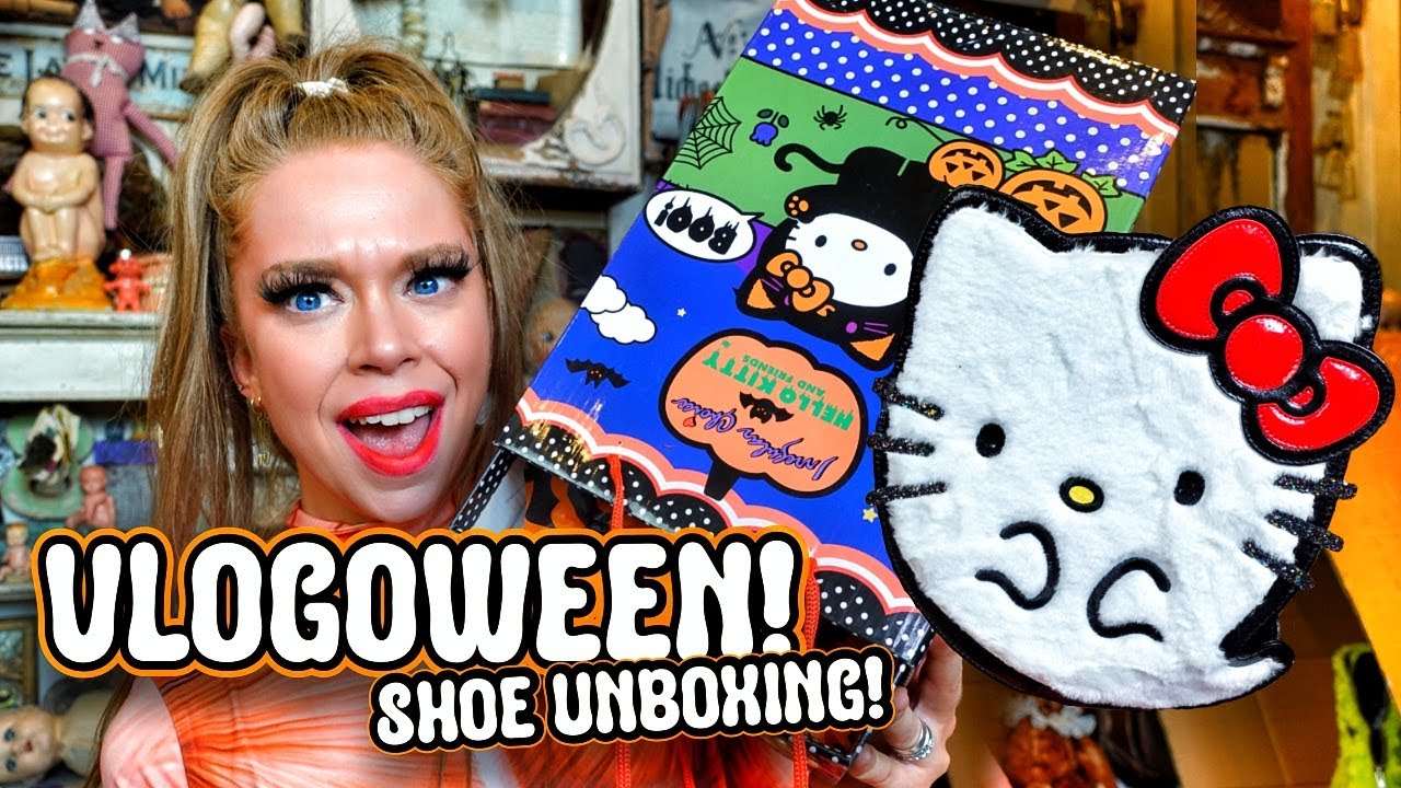 VLOGOWEEN TIME! Unboxing Sanrio Irregular Choice Halloween Shoes- Shoe ...
