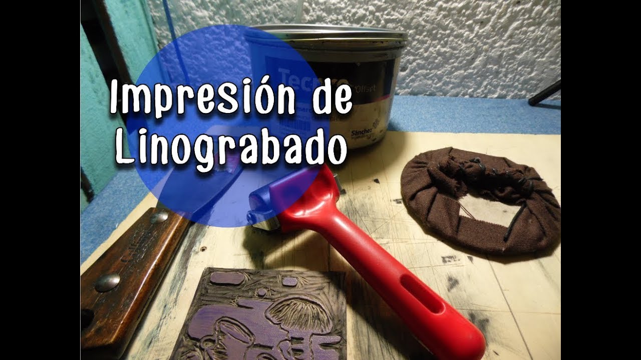 Taller de Linograbado 02x06 - Imprimir Grabado en Linóleo sin Prensa o ...