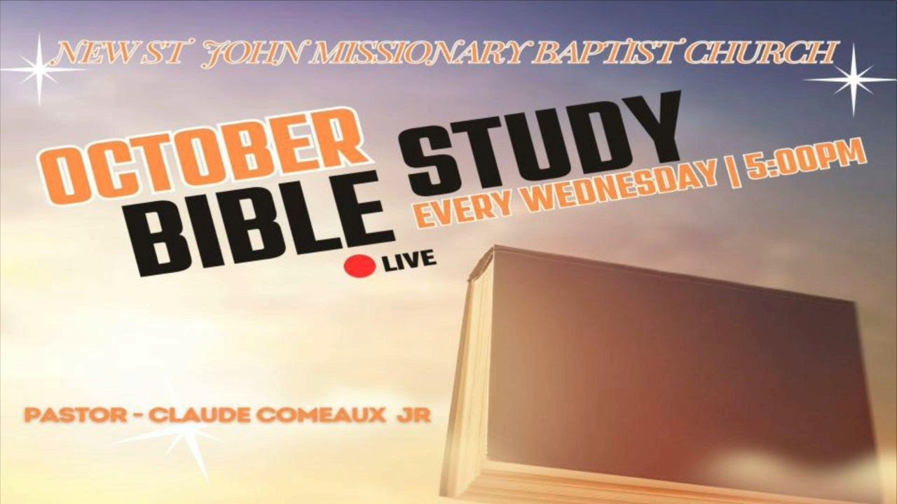 Bible Study October 9, 2024 Christ and Adam's Rib Genesis 2:21-22 ...