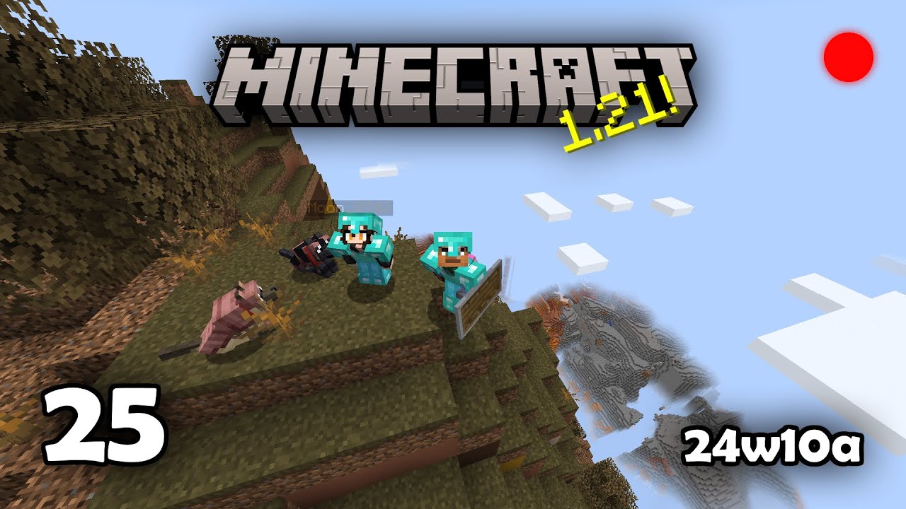 [LIVE] kmb & Moon Play: Minecraft: 1.21 - #25 (Java Edition 24w10a) - YouTube