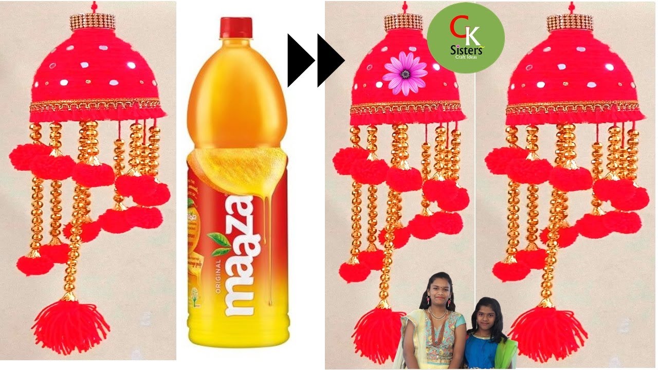 DIY Handmade Jhumar step by step video | Making jhumar designs for home ...