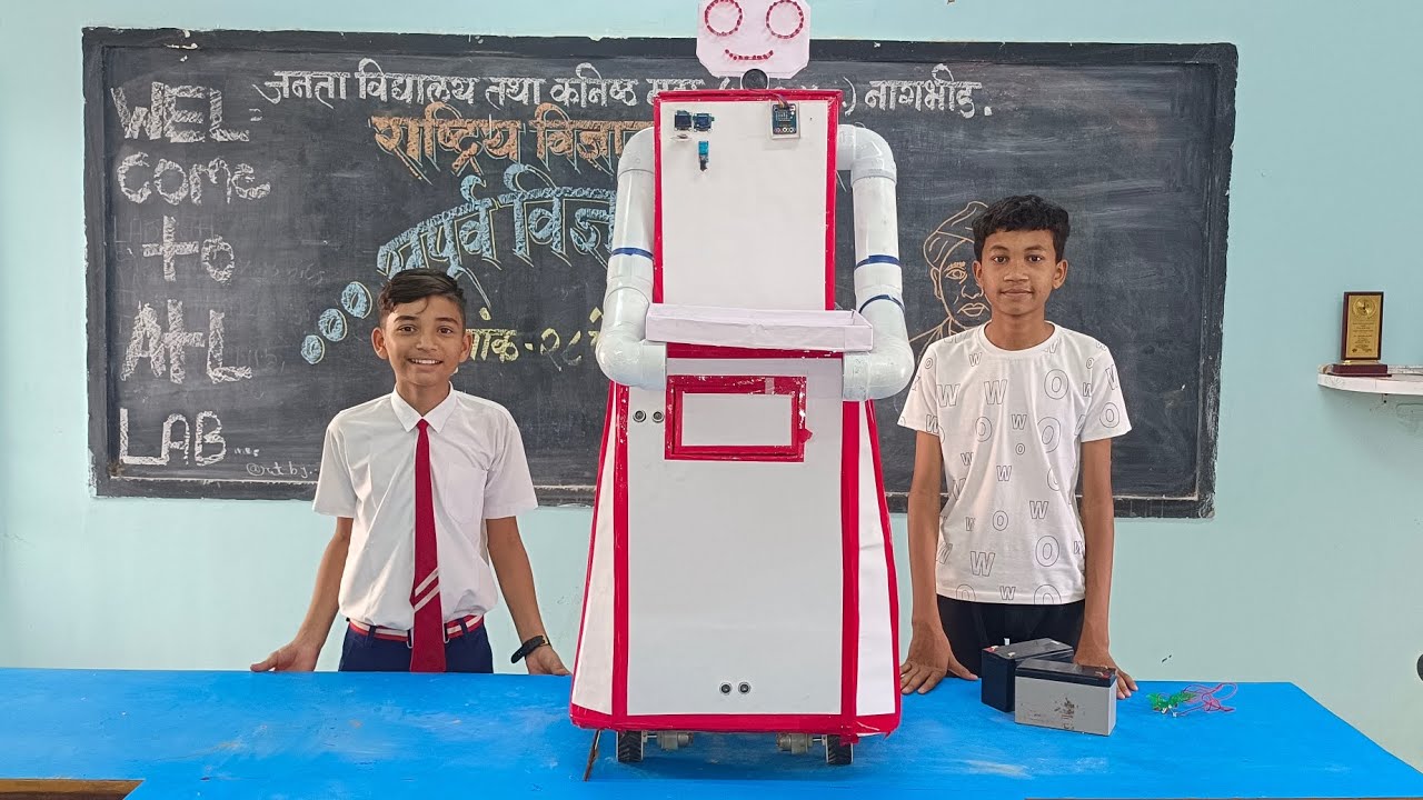 Doctor Vertual Robot ||Atl Marathon 2022||. ||Janta high school Nagbhir ...