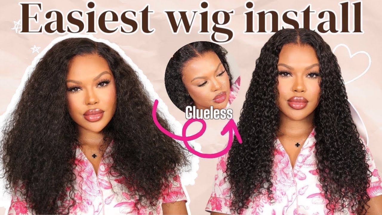 How To Install Your Wig like a Pro Easily, No Work Required, Completely Glueless | MyFirstWig ...