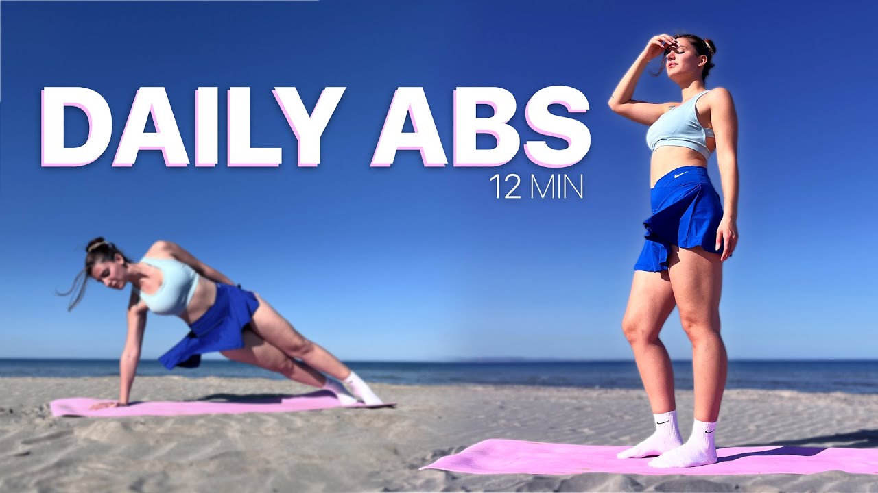 12-Min Daily Abs Workout | At Home Core Training - YouTube