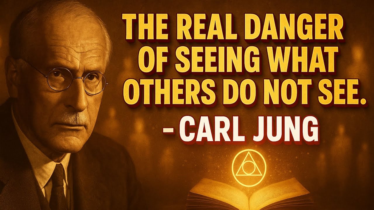 The real danger of seeing what others do not see. - Carl Jung - YouTube