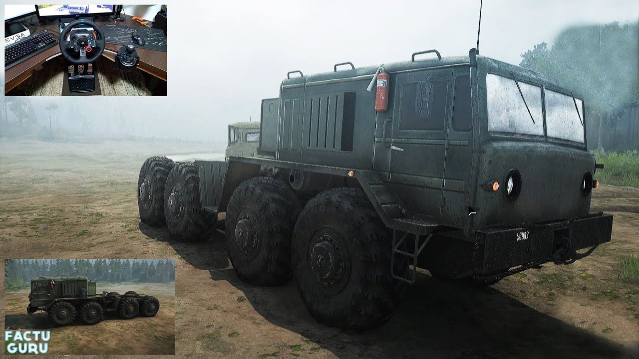 MASSIVE MILITARY TRUCK Off Road Testing Turned Off All Wheel Drive ...
