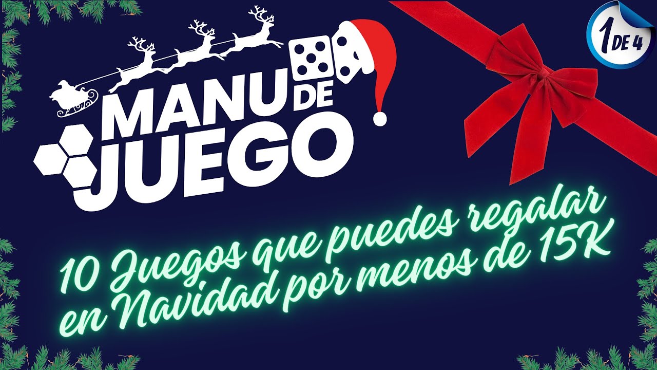 10 juegos que puedes regalar en Navidad por menos de 15k | 1 de 4 - YouTube